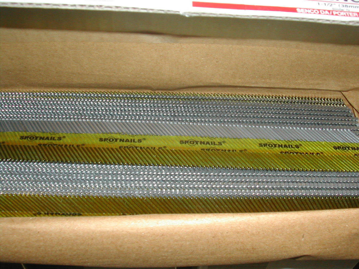 Spotnails 1520APG Senco DA Type 15 Gauge 2-1/2" Galvanized Angle Brada ...