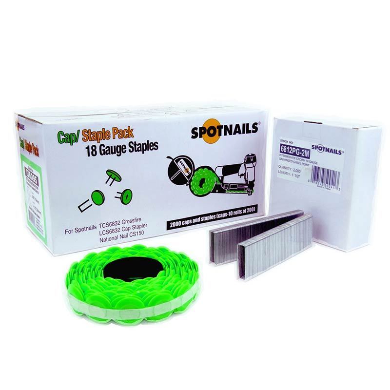 Spotnails 136045 - Cap Staples 7/8" for LCS6838 Cap Stapler – Allen ...