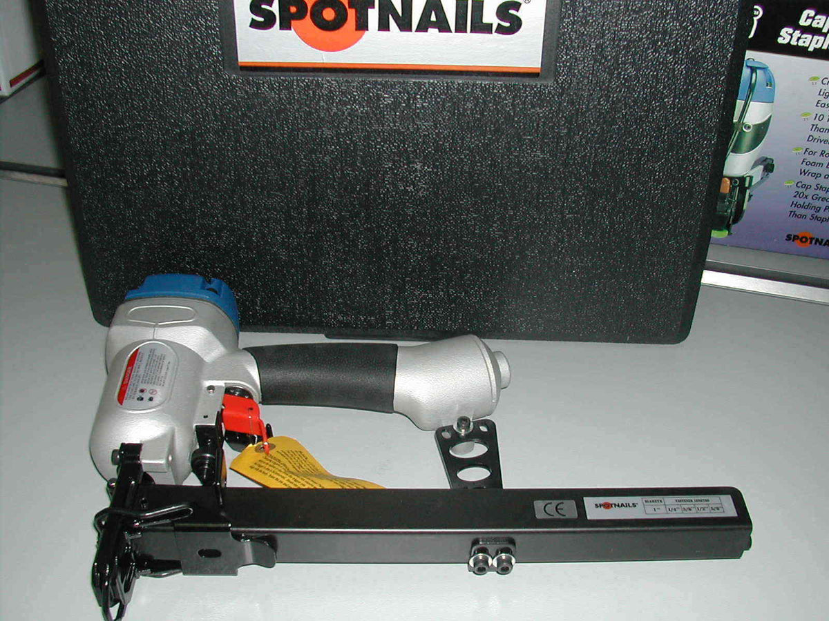 Spotnails RC1016 1" Wide Corrugated Fastener Nailer 1/4" to 5/8 ...